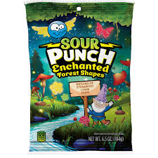SOUR PUNCH Enchanted Forest Shapes 184g (9 Pack)