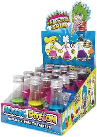 Raindrops Magic Potion Sour Candy 65g (12 Pack) - D9