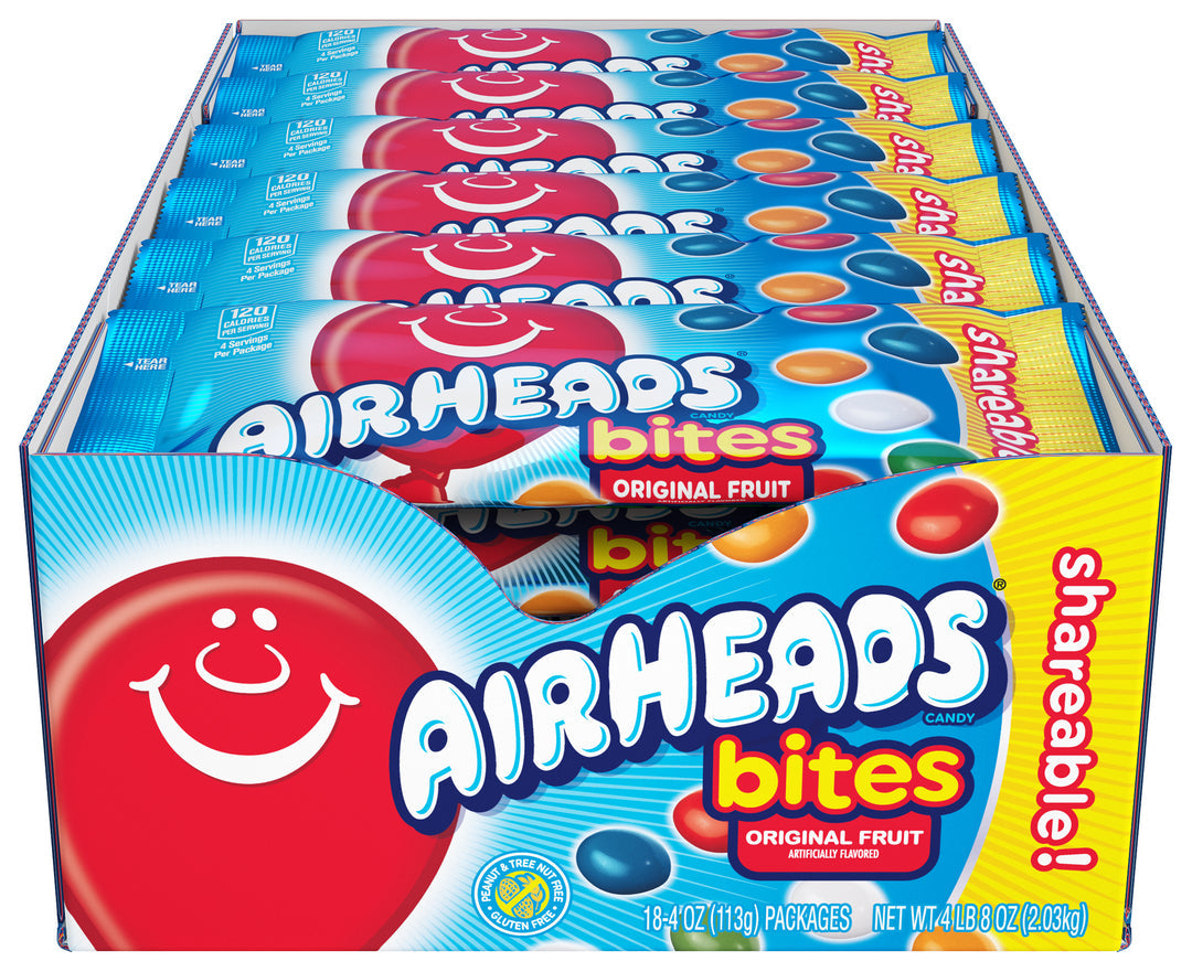 Airhead Bites King Size 113g (18 Pack)