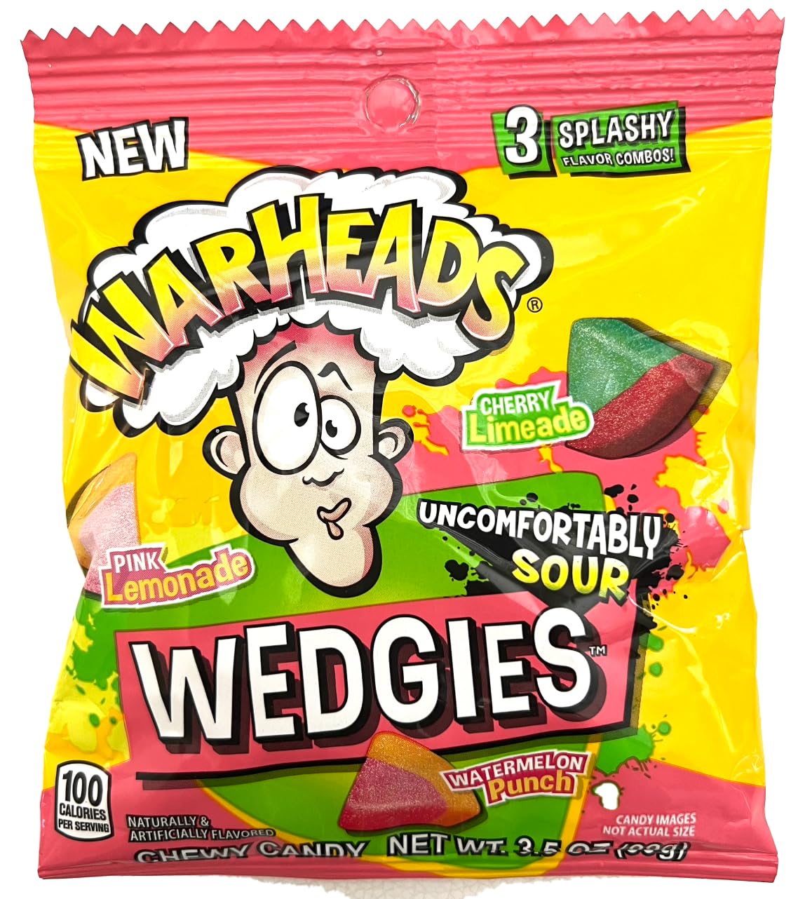 WARHEADS Wedgies 99 g (12 Pack)