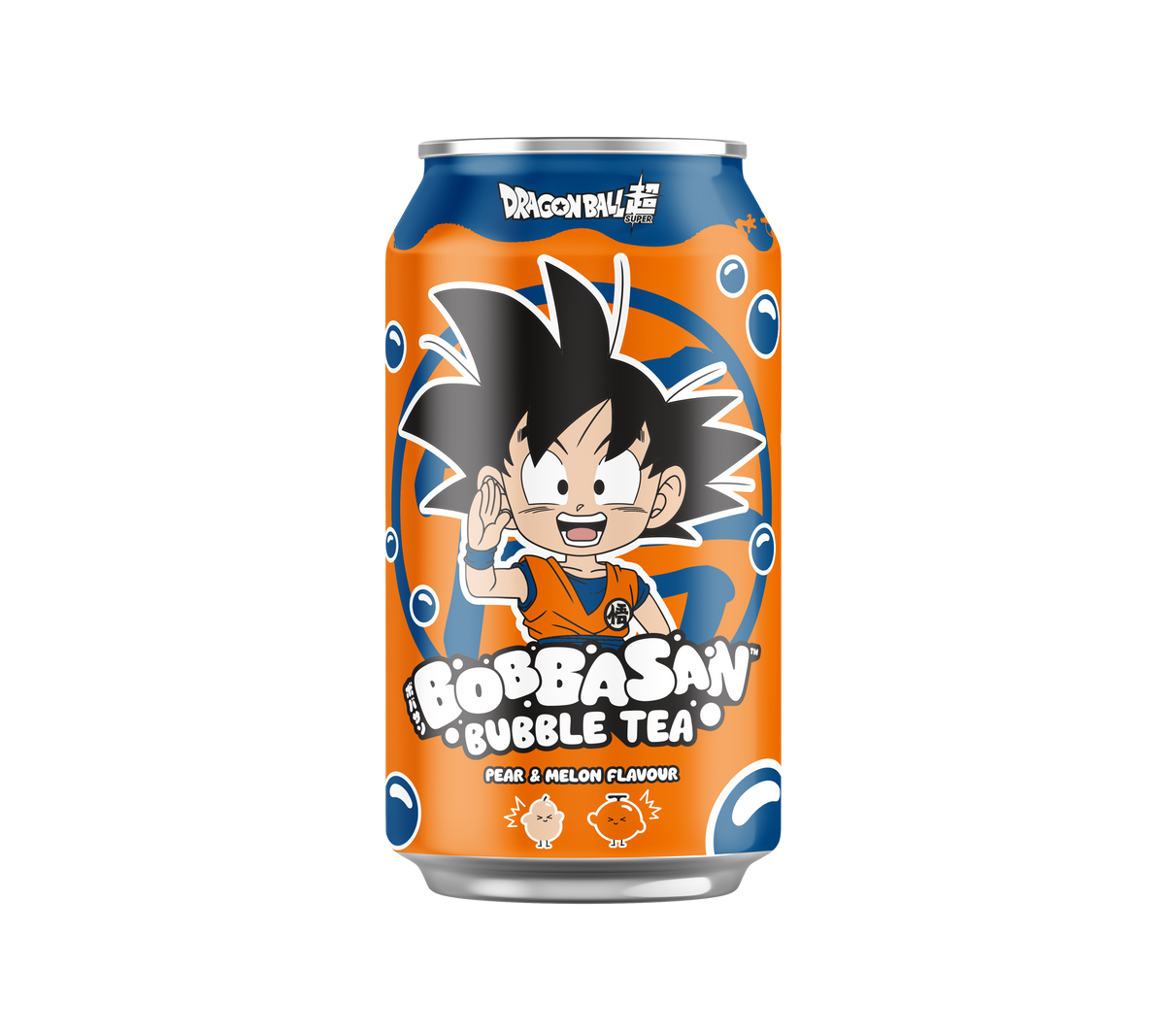 Dragon Ball Z Goku Bubble Tea Pear and Melon flavor 330ml (24 pack)