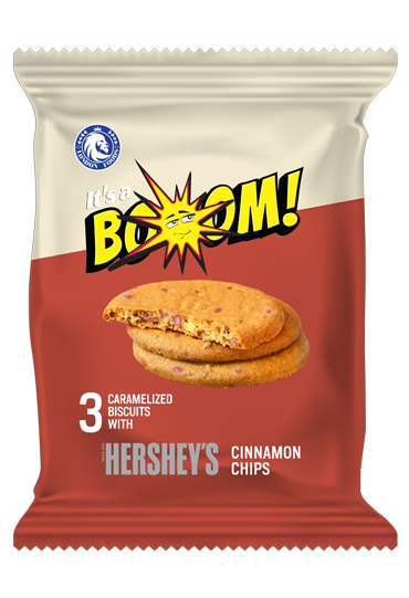 IT'S A BOOM! Biscuit Hershey's Cinnamon Chips 20g (12 pack)