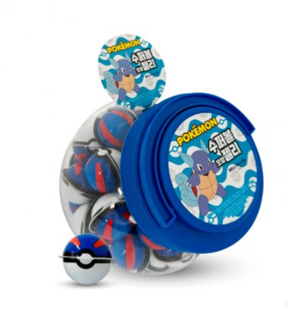 POKEMON Super Ball Shaped Jelly 18g (50 pack)- Z150
