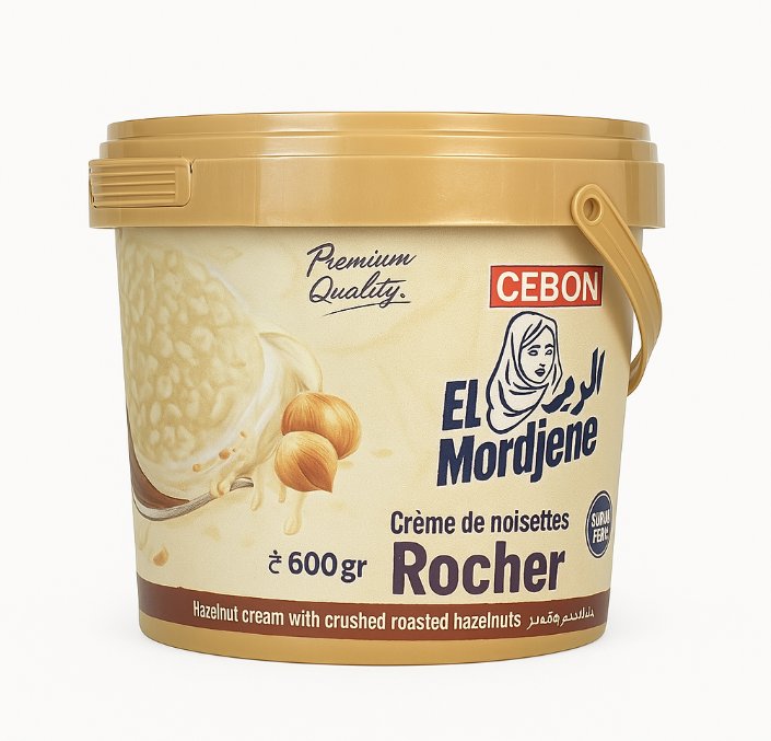 CEBON - El Mordjene Rocher Noisette 600g (6 pack)