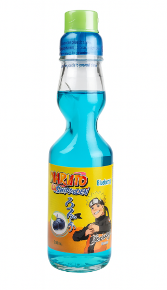 NARUTO Ramune Blueberry Flavor 200 ml (30 pack)