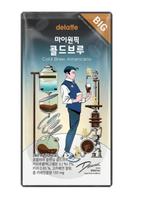 DELAFFE Cold Brew Americano 340ml (40 pack) - E1