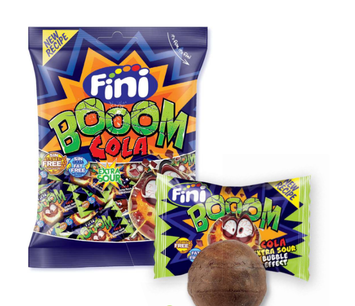 Fini Booom Cola Candies 80g (pack 12) - Veggie - D14