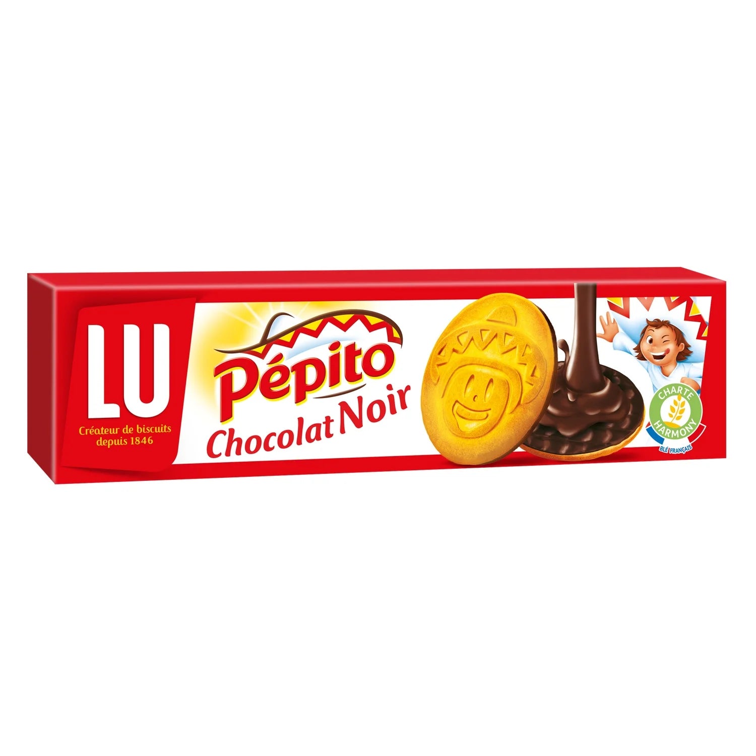 Lu Pépito Chocolat Noir 192g (18 pack) - X3 - L14
