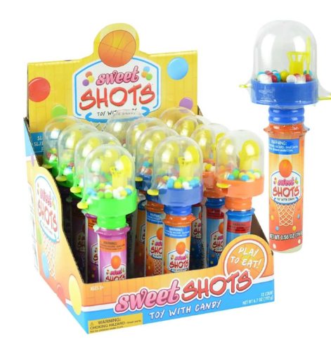 Koko's Sweet Shots Toy with Candy 16g (12 Pack) - R85
