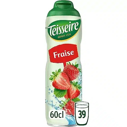 TEISSEIRE Fraise 600ml (6 pack)