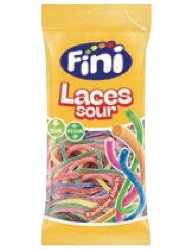 Fini Laces Sour 90g (12 pack) - Veggie - B17