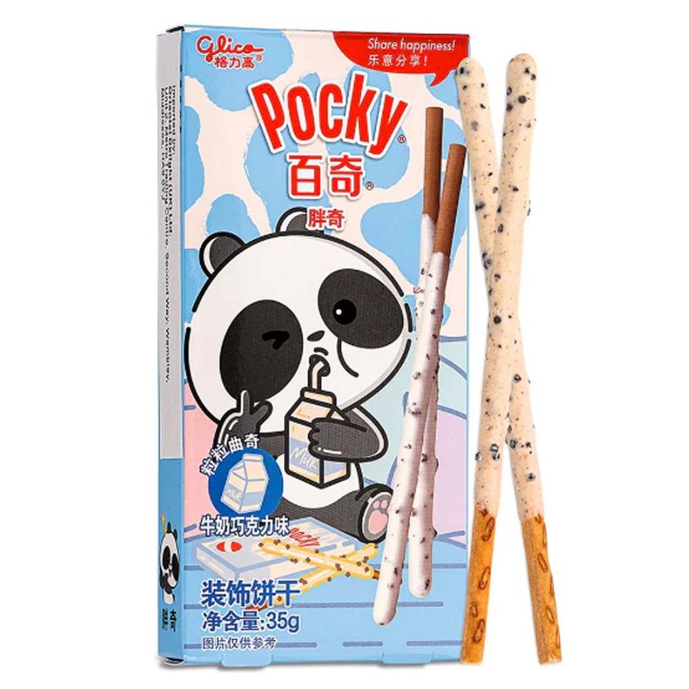 Glico Pocky cookies milk chocolate Panda 35g (50 pack) - W30